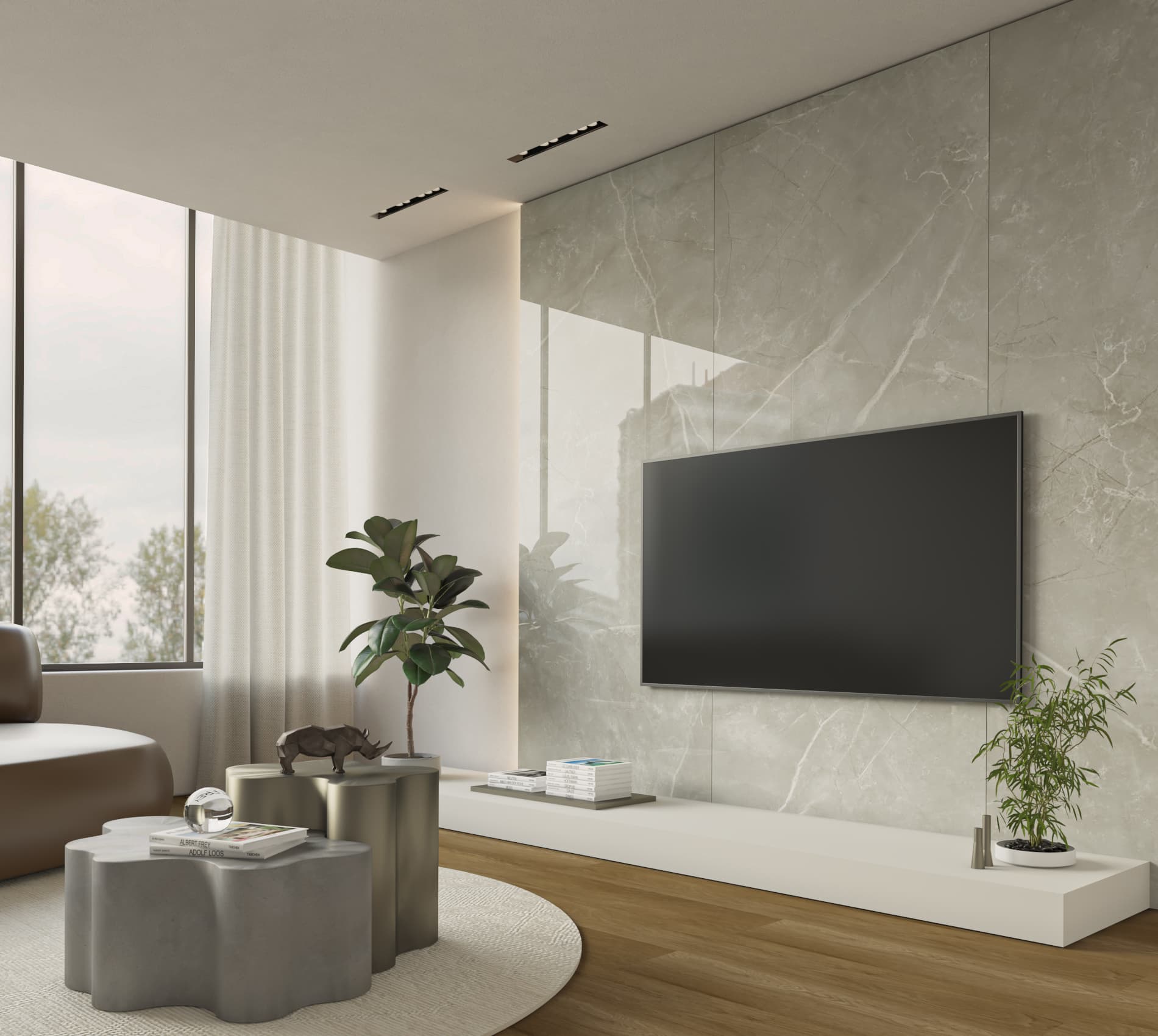 Marble-Effect Maxi Panels | Clap!Wall Panels by Déco
